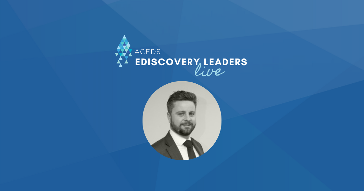 eDiscovery Leaders Live: Phil Smith of Ashurst